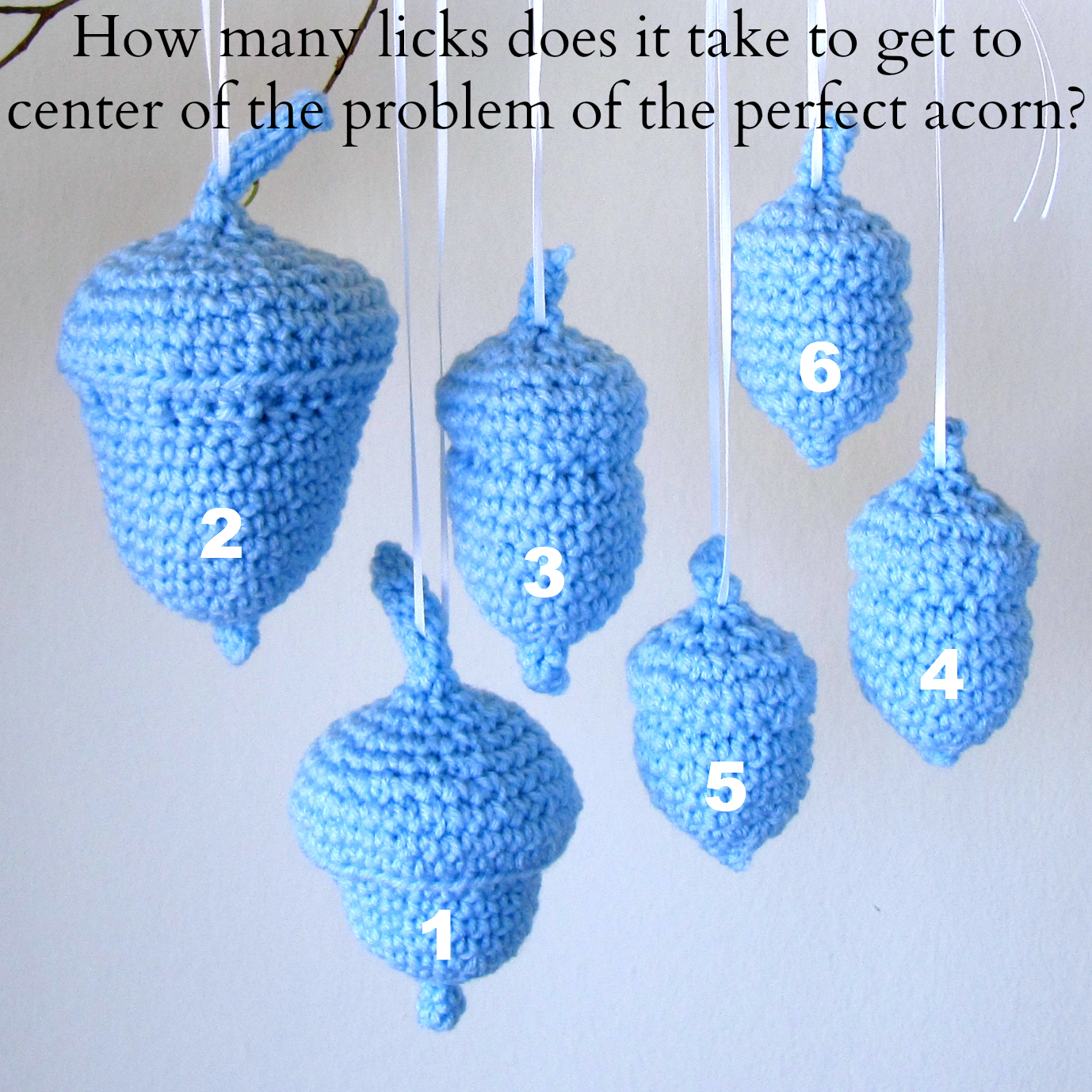 New Free Crochet Pattern: Perfect Acorns | KNITS FOR LIFE