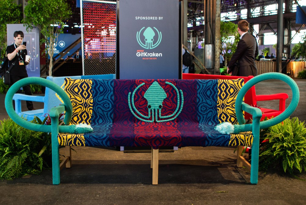 GitHub Universe Benches | KNITS FOR LIFE