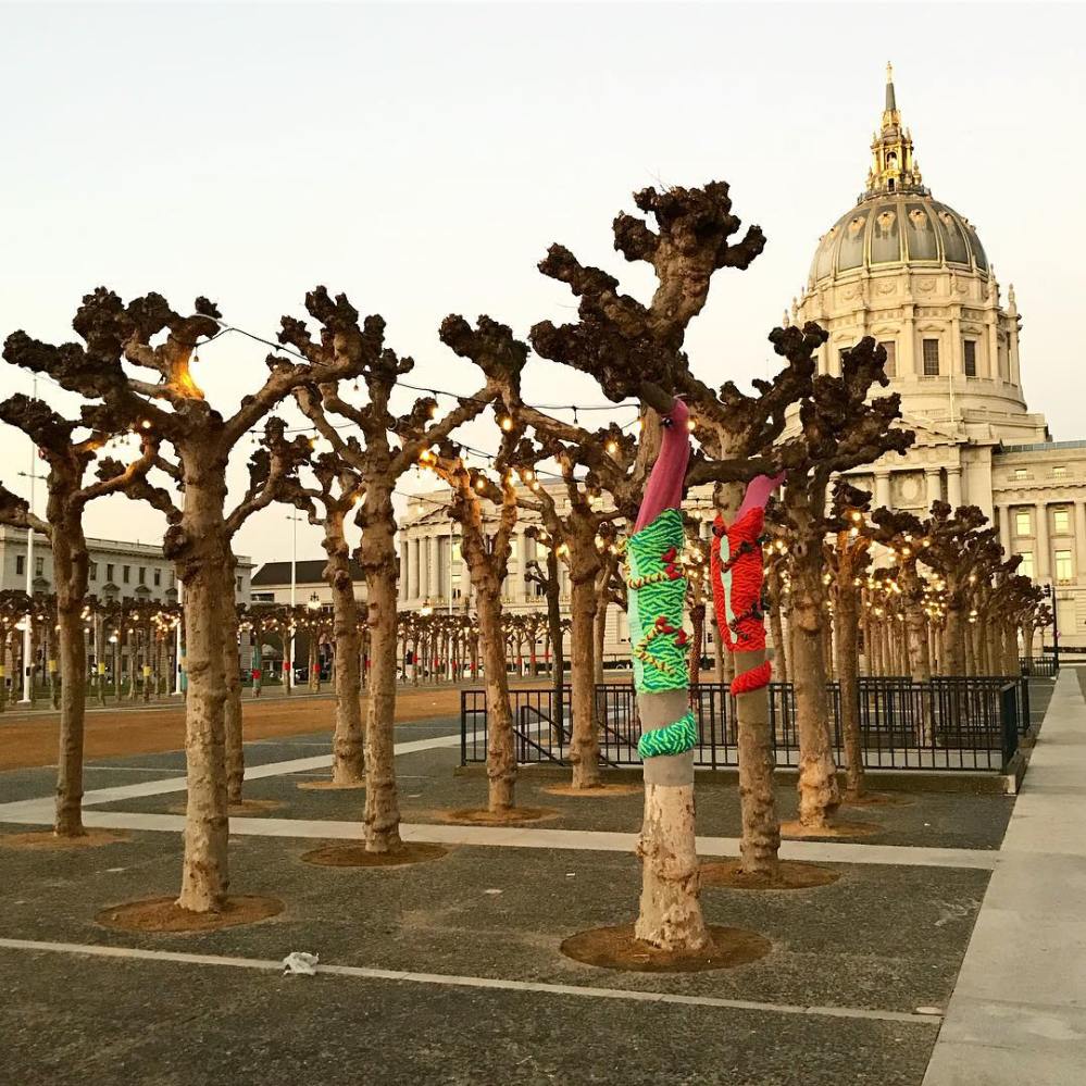 Yarnbomb Street Art | Project Types | KNITS FOR LIFE