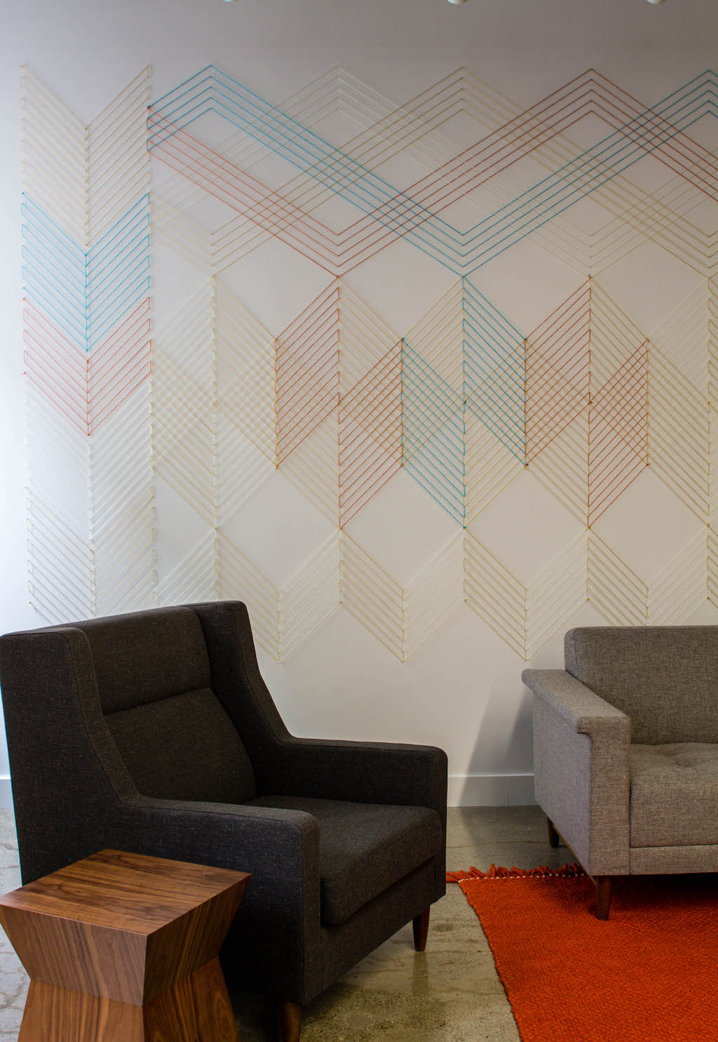 Sting Art Mural at N3twork | KNITS FOR LIFE