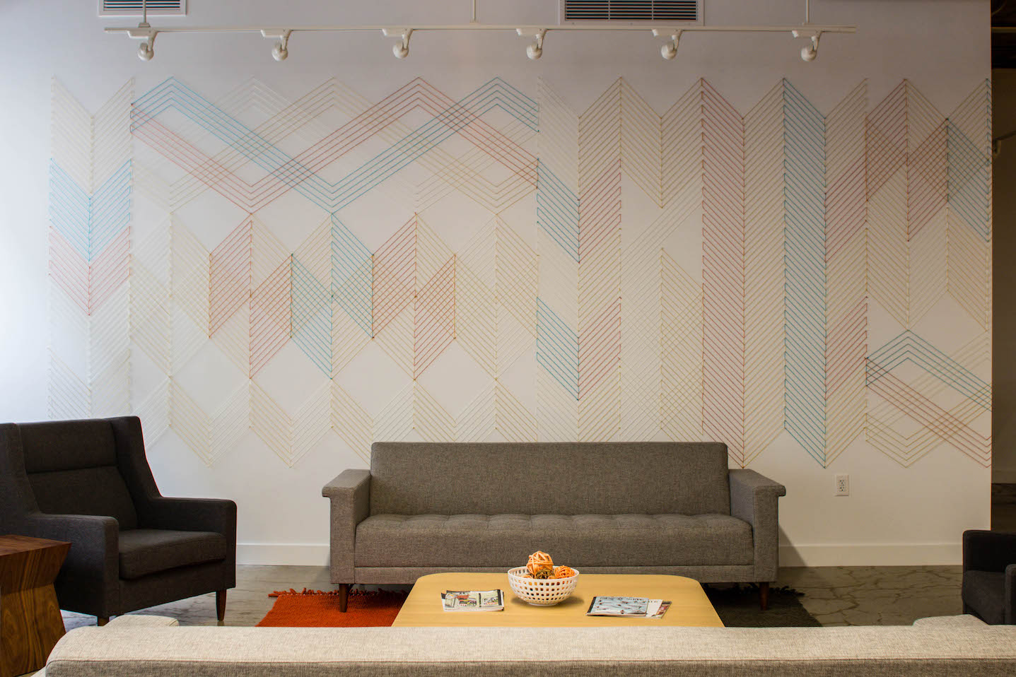 Sting Art Mural at N3twork | KNITS FOR LIFE