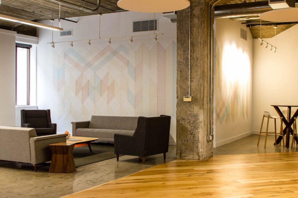 Sting Art Mural at N3twork | KNITS FOR LIFE