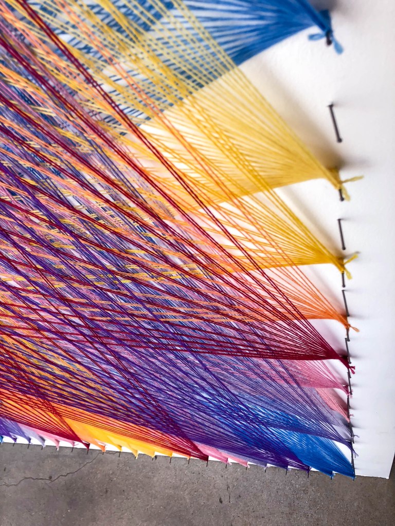 Twitter OneTeam String Art | KNITS FOR LIFE