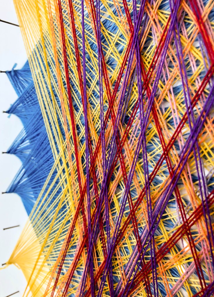 Twitter OneTeam String Art | KNITS FOR LIFE