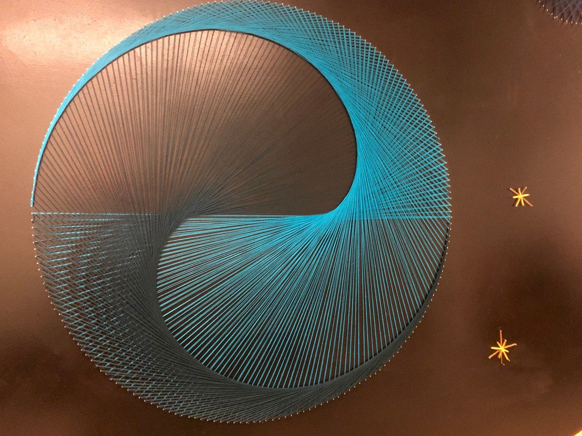 Celestial Objects String Art at Google Cloud | KNITS FOR LIFE